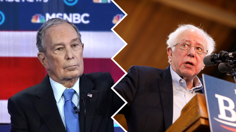 Bloomberg’s Camp Says Vandalism at Office ‘Echoes Language’ of Sanders ...