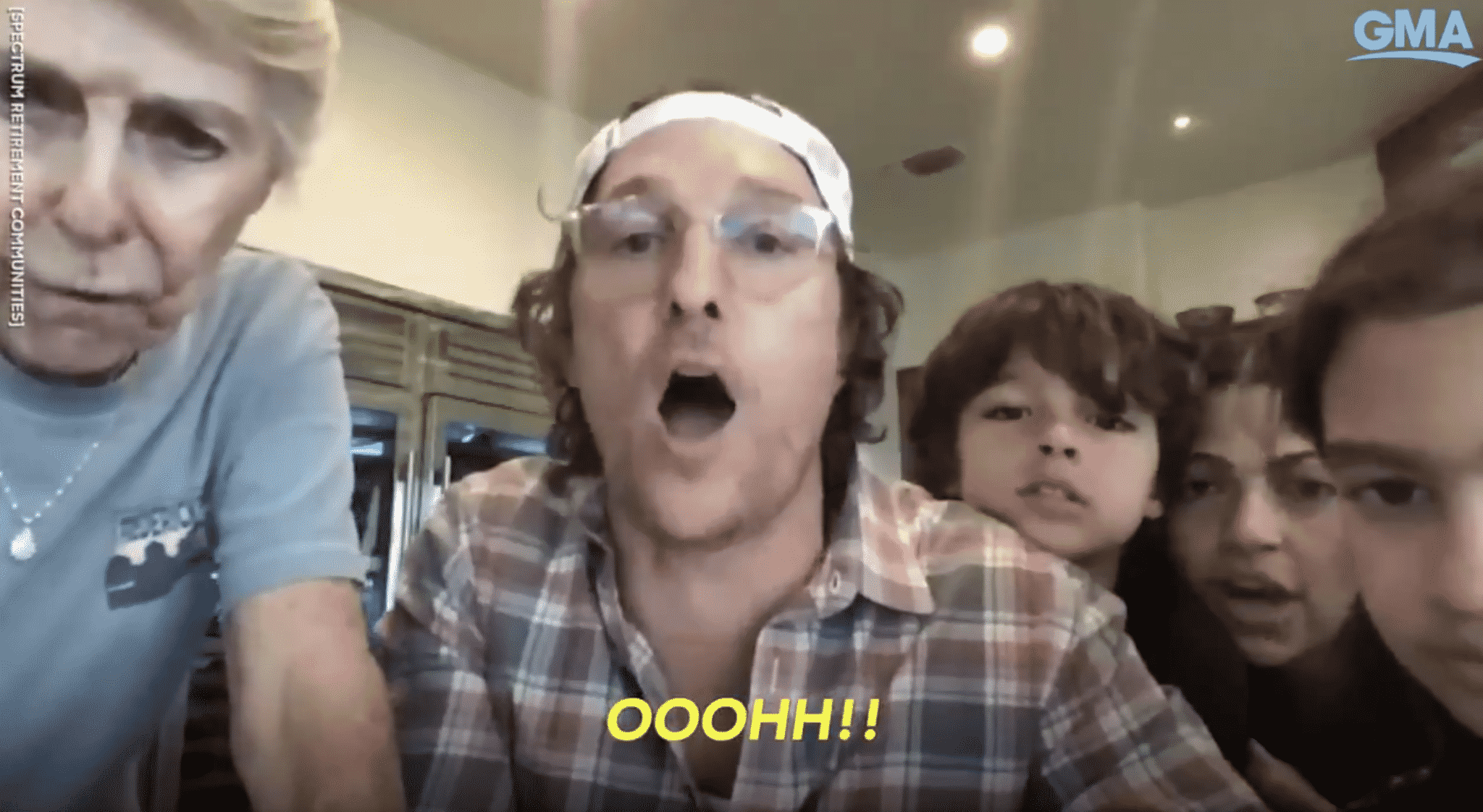 ‘Bingo!’: Matthew McConaughey Hosts Virtual Game for Senior Living ...