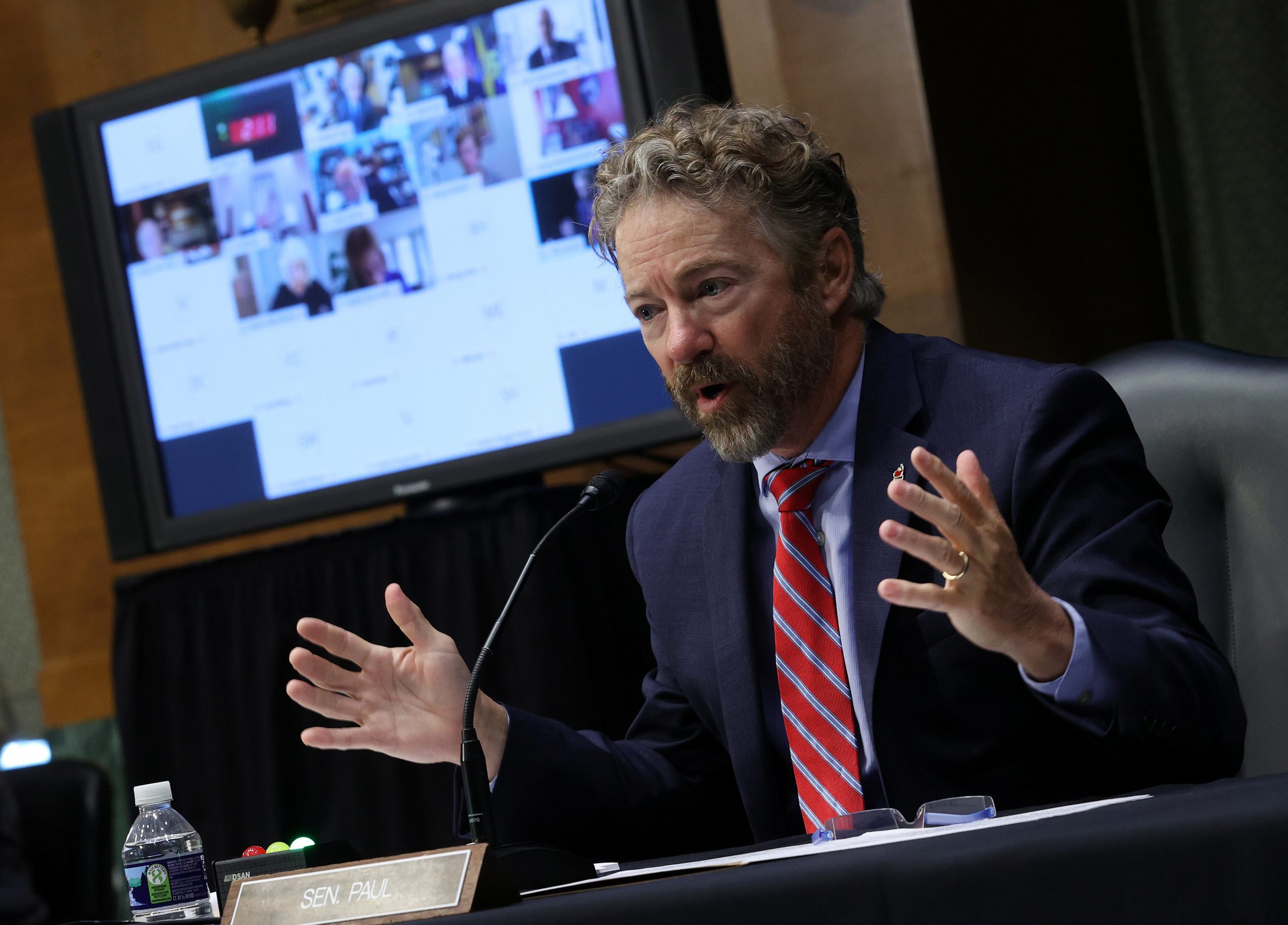 Senator Rand Paul on the Warpath Against Airplane Mask Mandate ...