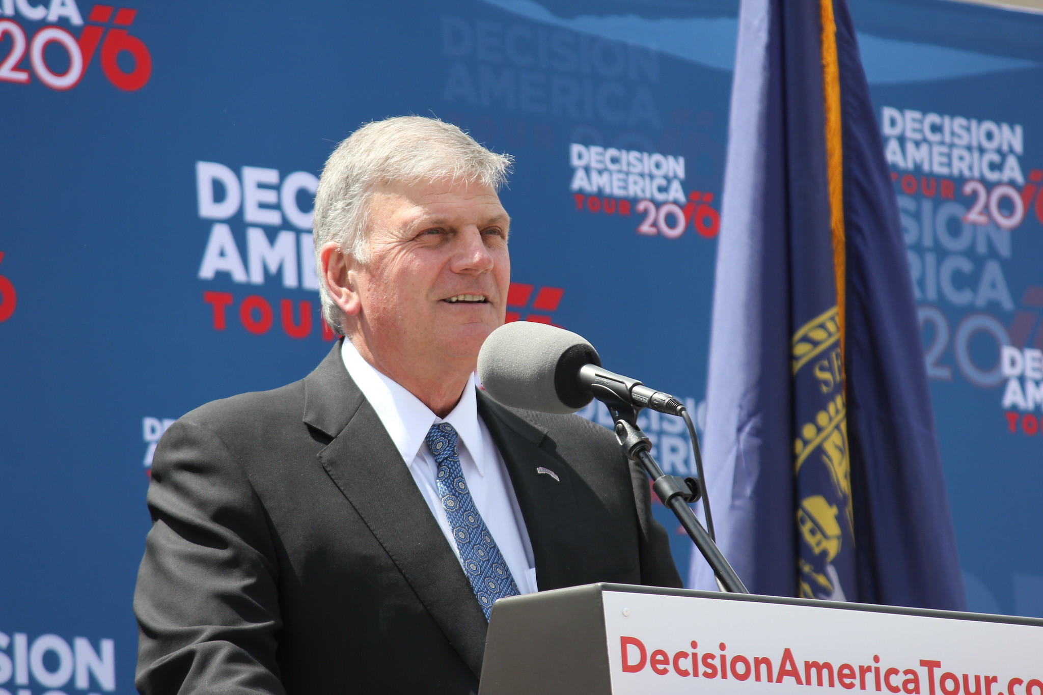 Franklin Graham Blasts Biden Administration for Raising LGBT Flag at ...