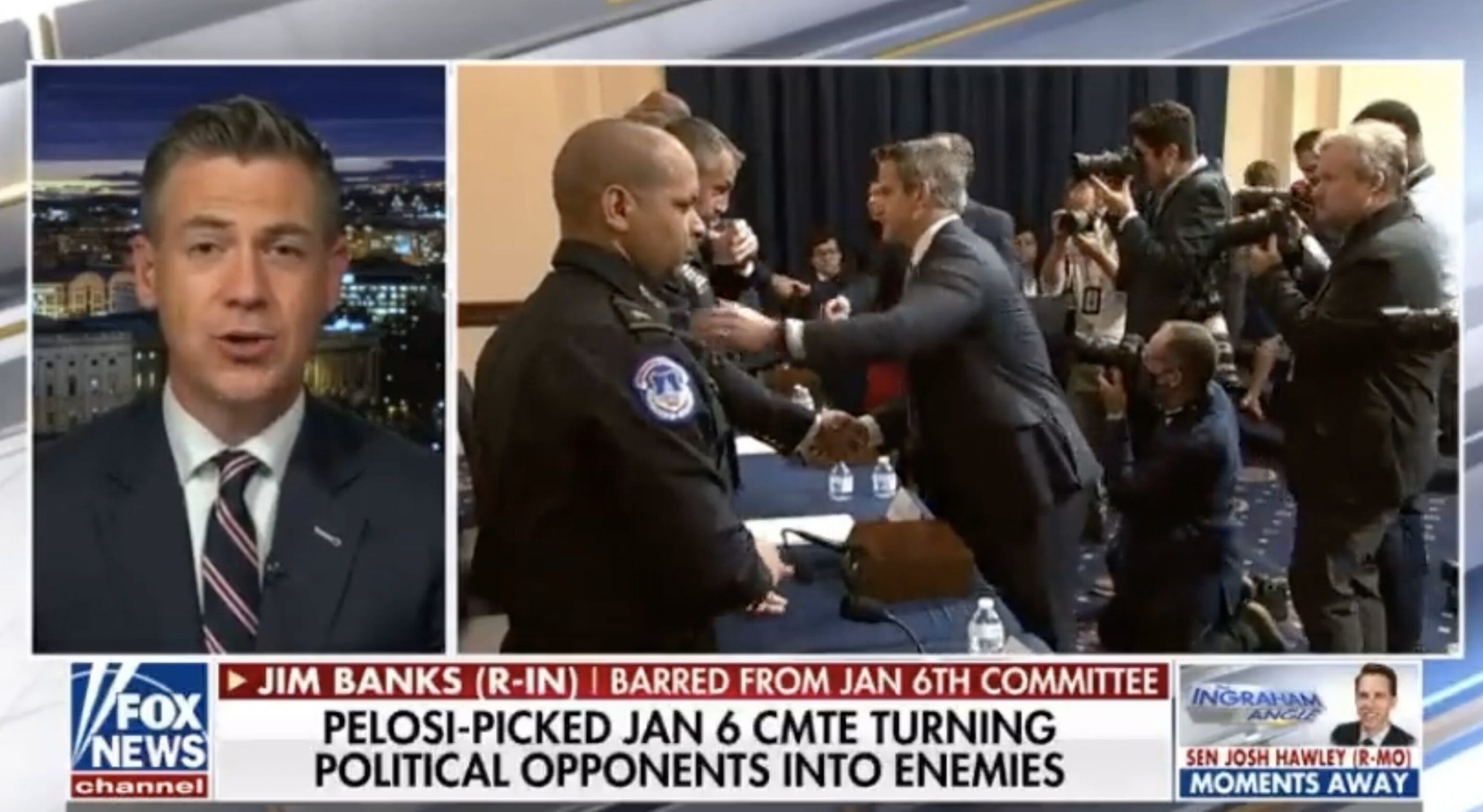 Rep. Banks Says Cheney and Kinzinger ‘Want Democrats to Remain in ...