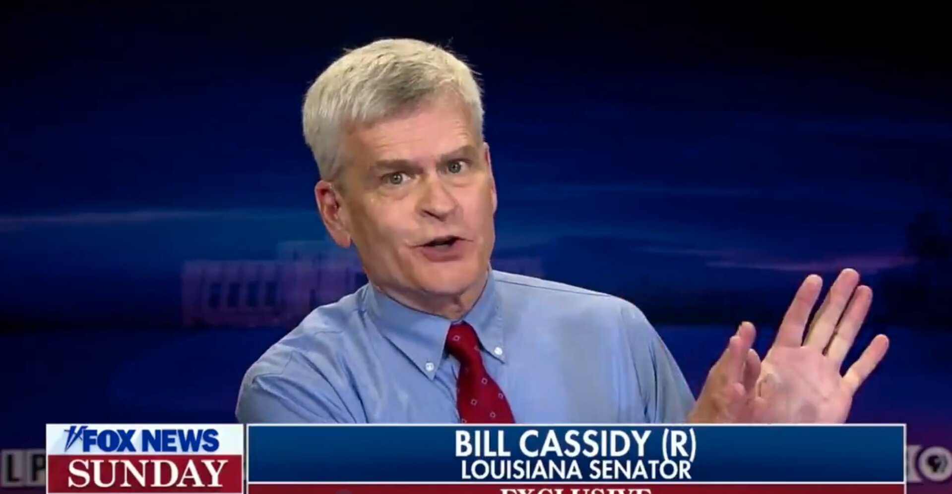 Sen. Cassidy Asked About Low Vaccination Rate in Louisiana, Blames ...