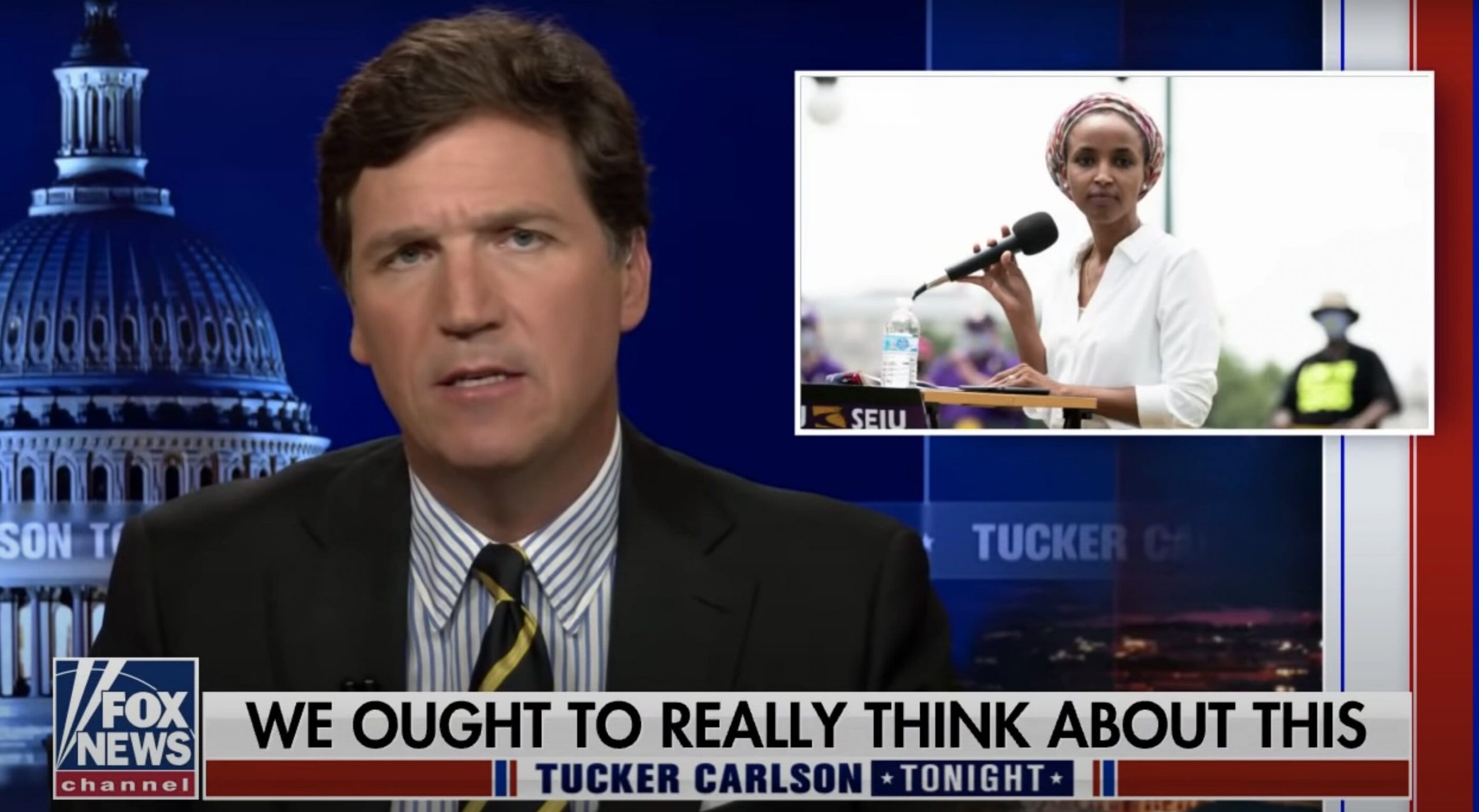 Tucker Carlson: Ilhan Omar Is an Example of How the US Is ‘Not Very ...