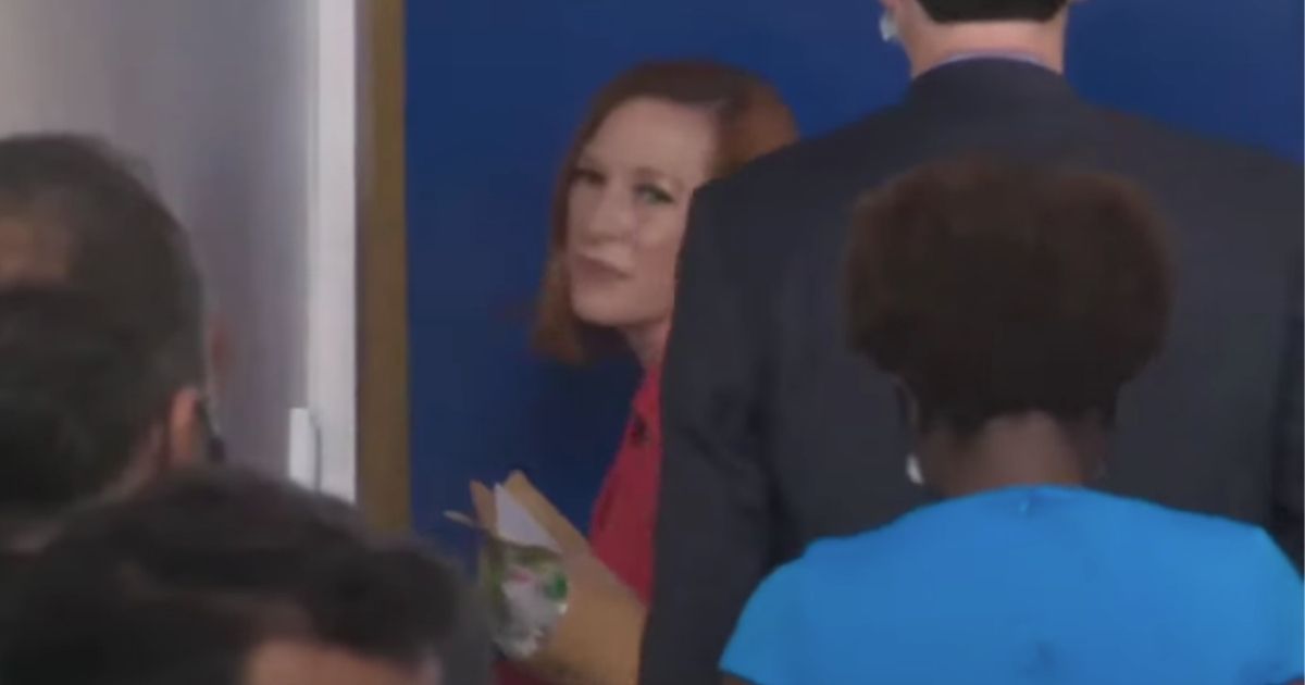 Video: Psaki Flashes Fake Smile, Mocks Reporter, Walks Out of the Room ...