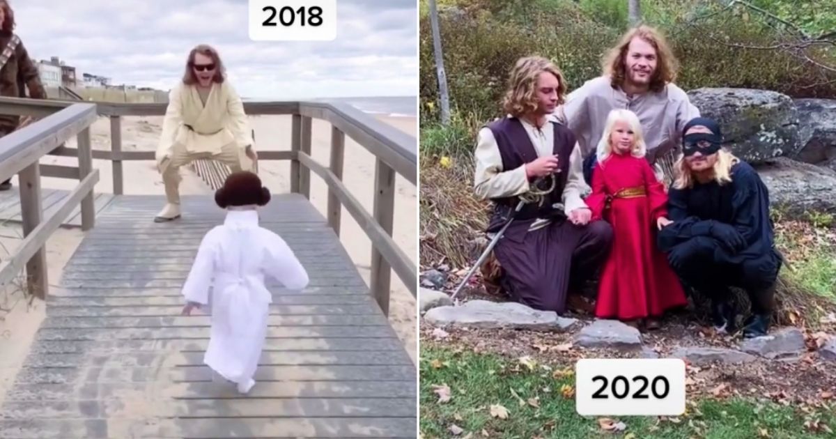 Older Brothers' Viral Halloween Costume Tradition Centers Around Their ...