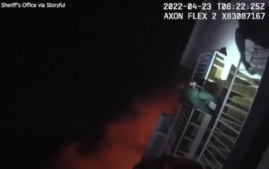 Florida Deputy Saves Baby From Apartment Fire and It’s Caught on Tape ...