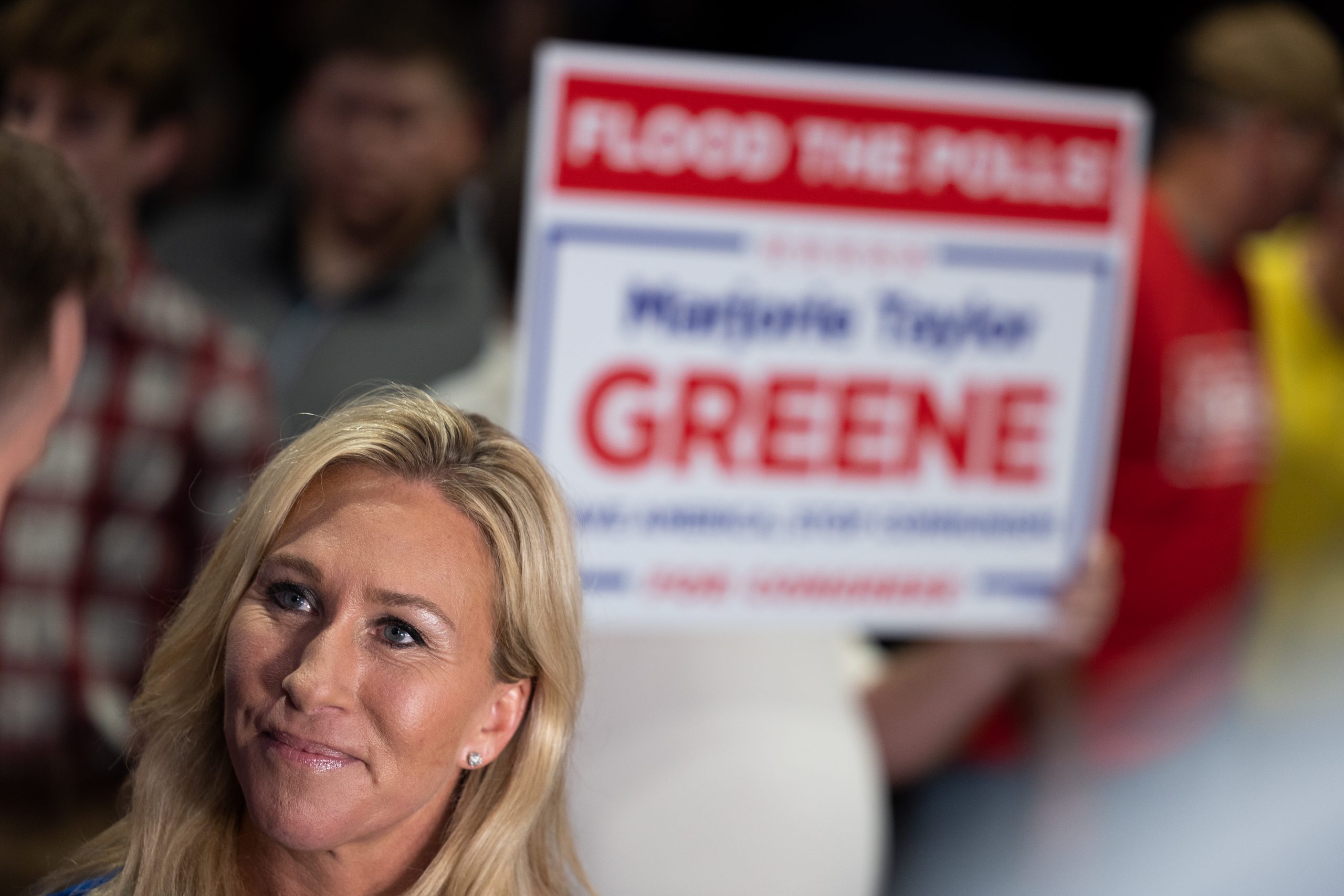 Marjorie Taylor Greene Shares Who She Believes Is to Blame for Tampon ...