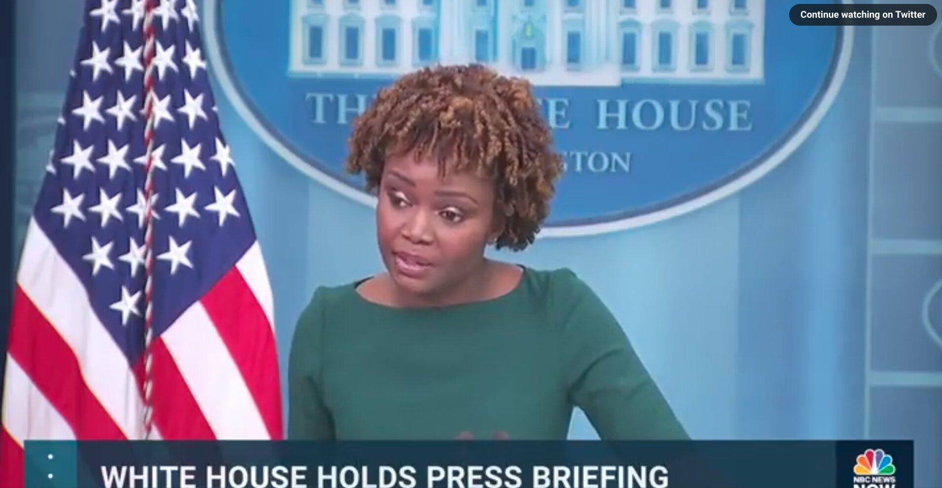 Freudian Slip?: WH Spox Says Biden Is Doing ‘Everything That He Can to ...