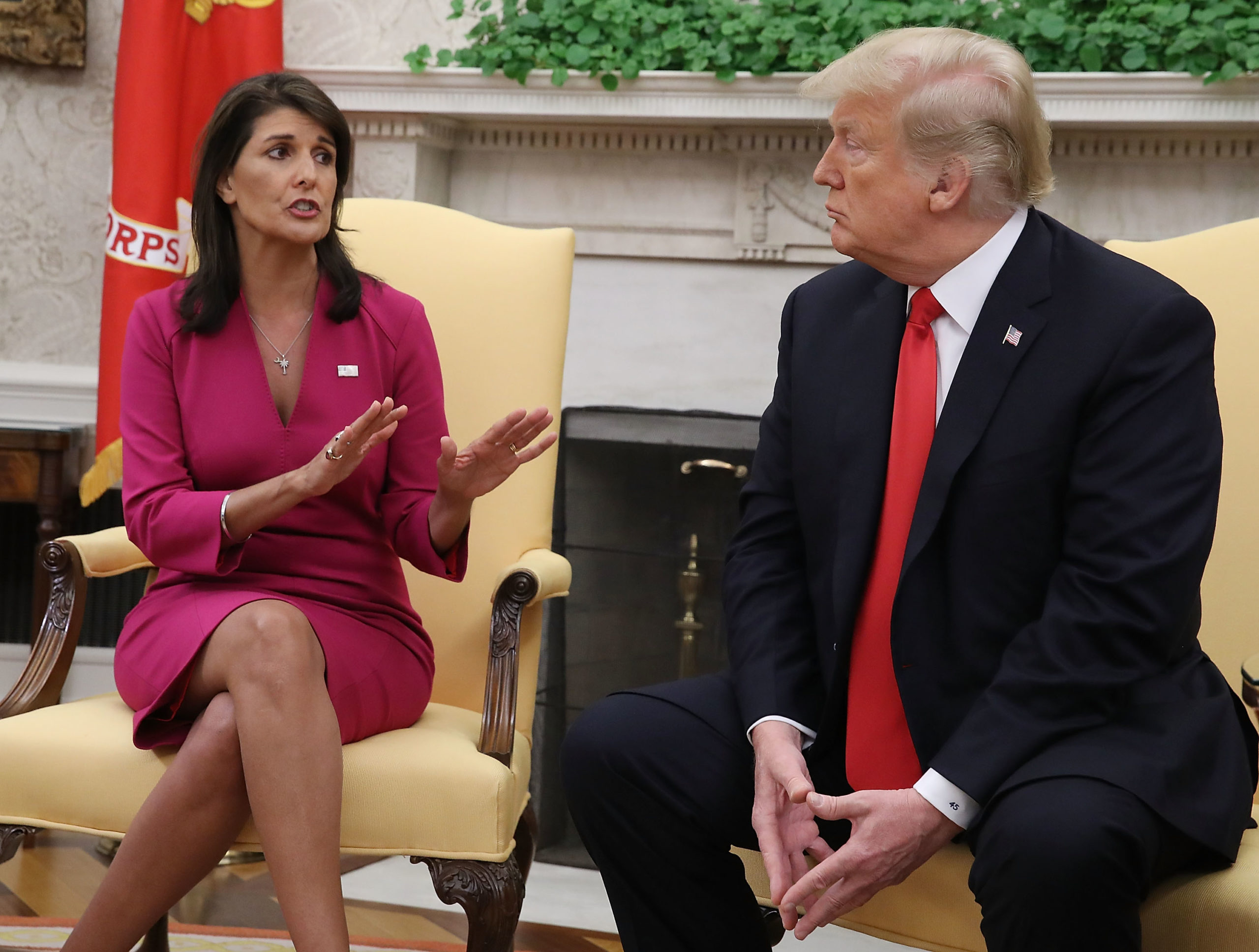 Haley Knocks Trump Over His ‘Baggage’: ‘He’s Living in the Past, and ...