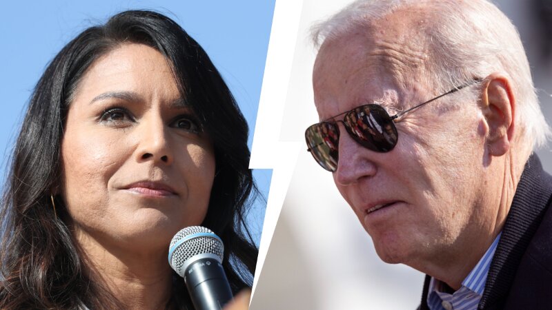 Audio Reveals Tulsi Gabbard Compared Biden to Hitler: Report ...