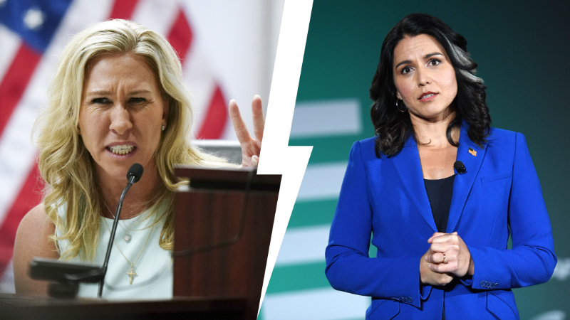 Marjorie Taylor Greene Rips Into ‘Former Democrat’ Tulsi Gabbard for ...