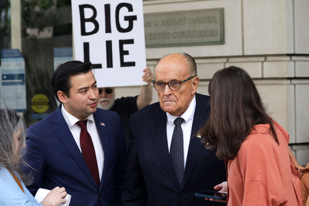 Rudy Giuliani Surrenders to Fulton County DA, Has Ominous Warning for ...