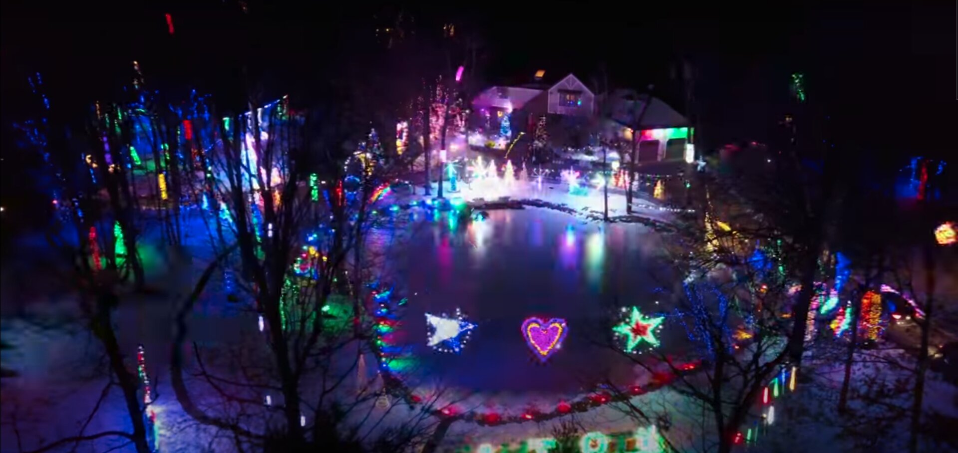 World Record Christmas Lights Display Raises Money for Charity, Draws ...