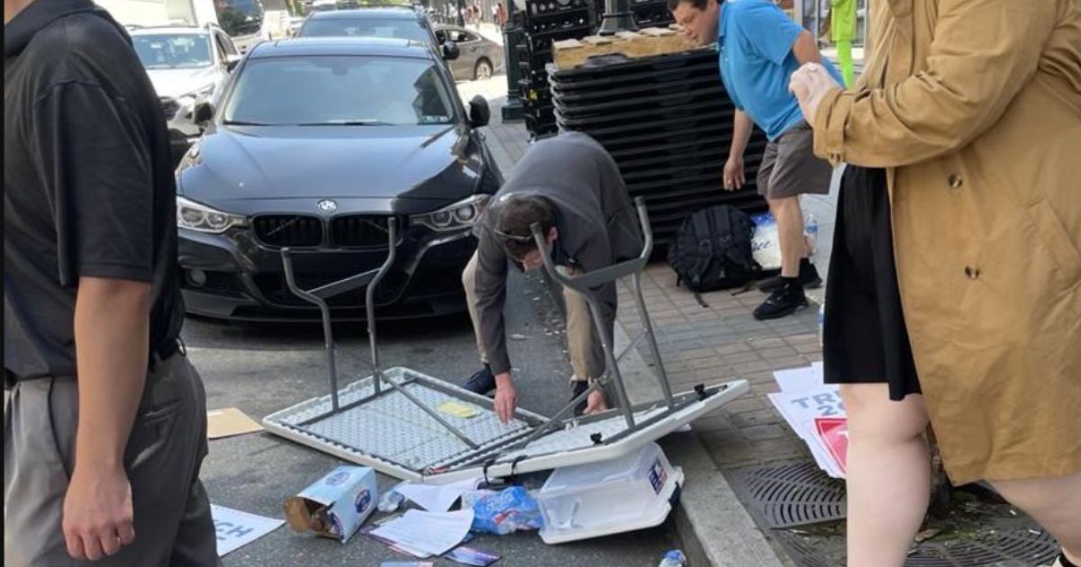 Trump Campaign Volunteers Allegedly Attacked Outside Kamala Harris ...