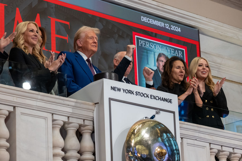 Trump Rings Opening Bell at NYSE — Independent Journal Review