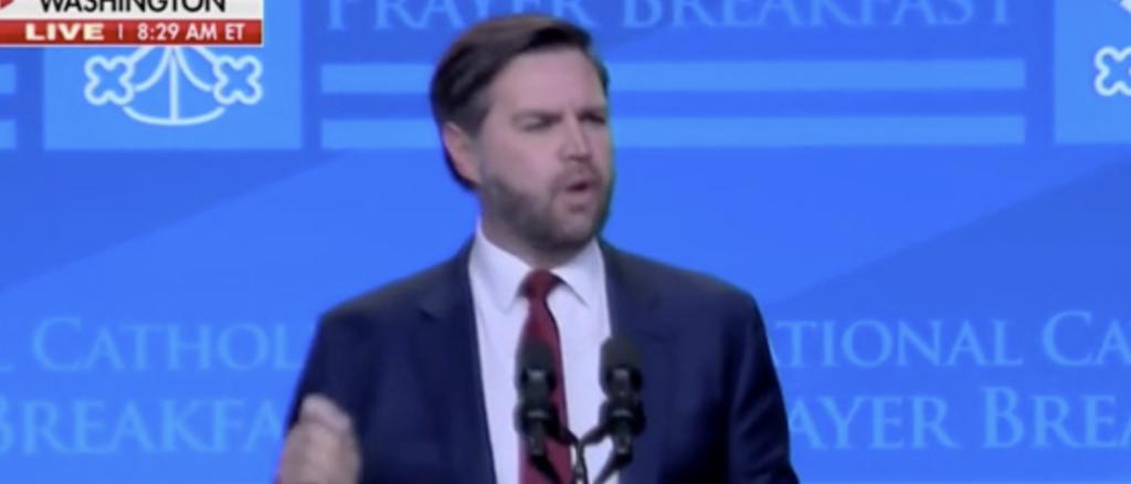 JD Vance Tells Catholics That Trump Administration Has Already Taken Ax ...