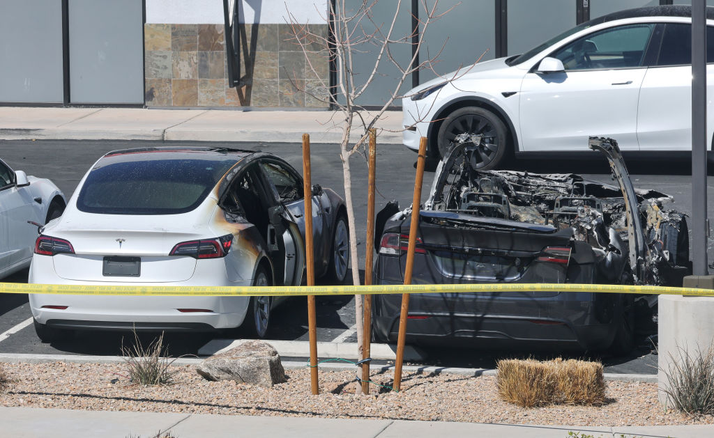 Trump Calls Tesla Vandals ‘Terrorists’ — Independent Journal Review