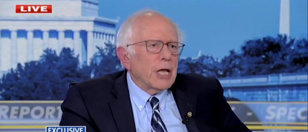 Watch Bernie Sanders Try To Justify Flying Private Jets Nationwide For ...