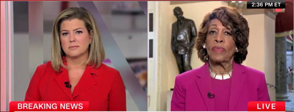 Maxine Waters Blames Trump For LA Violence She Previously Claimed Wasn ...