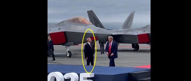 Watch As Trump Shows Off America’s Military Might To Putin With Fighter ...