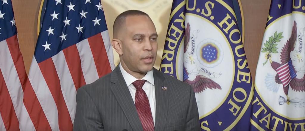 Jeffries Seems To Give Trump Credit, Blames Mike Johnson For Health ...