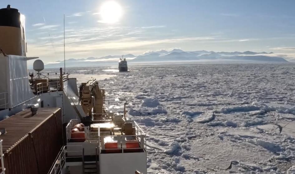 Coast Guard Vessel Rescues Cruise Ship Trapped In Ice — Independent ...