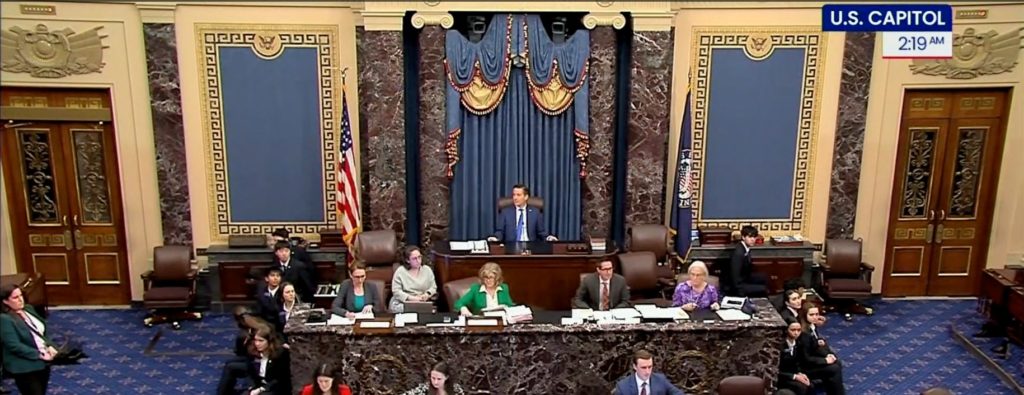 Handful Of Senators Ram Through DHS Funding Bill So They Can Take 2 ...