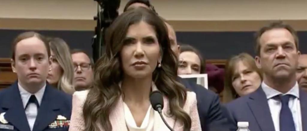 Kristi Noem Confronted About Rumored Fling Playing White Knight While ...