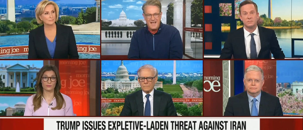 Joe Scarborough Melts Down Over Trump Threatening Iran On ‘Blessed ...