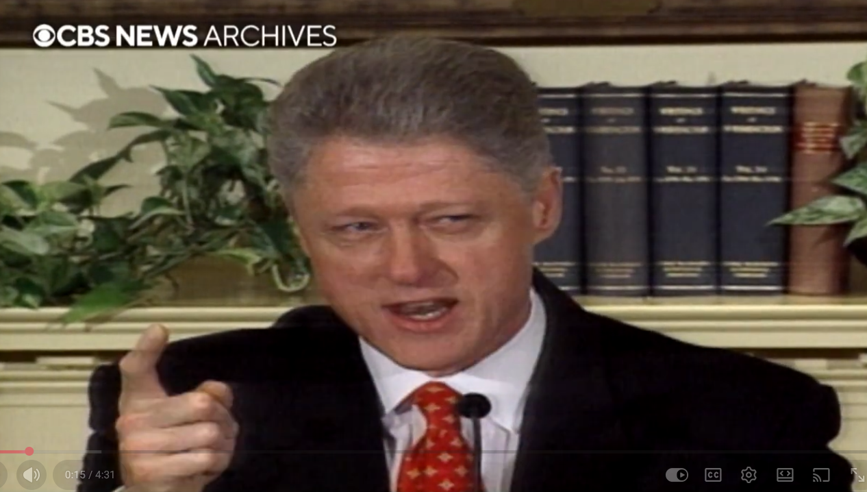 Hillary Clinton’s UFC Post Reignites Debate Over Clinton White House ...